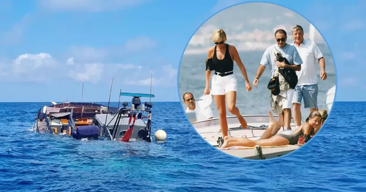 Naufraga el yate en el que navegaron Diana y Dodi