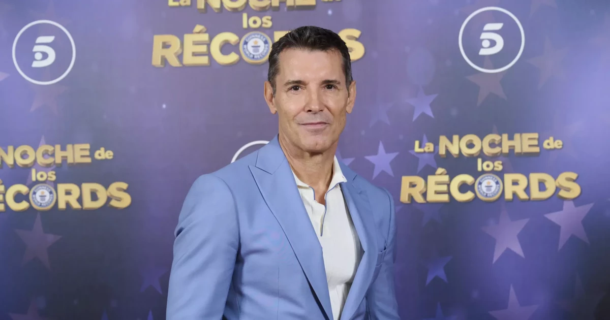 Jesús Vázquez, muy emocionado al recibir su própio Record Guiness: "No ...
