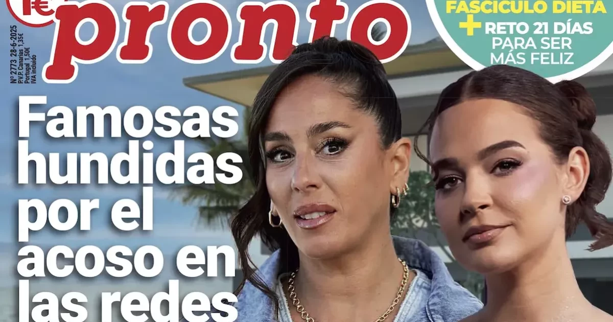 Anabel Pantoja y Laura Escanes, en la portada de tu revista Pronto