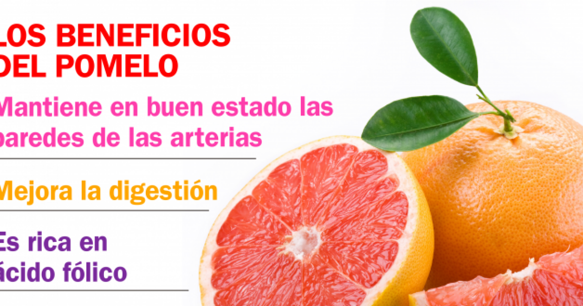 El infográfico: el pomelo