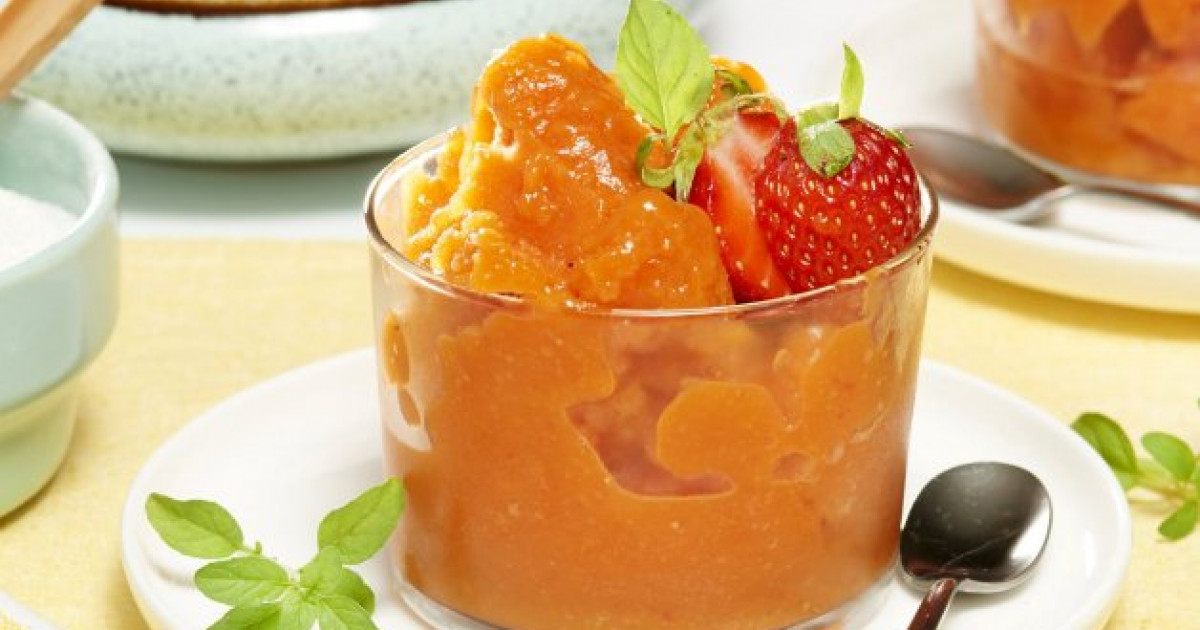 Granizado de frutas con cava