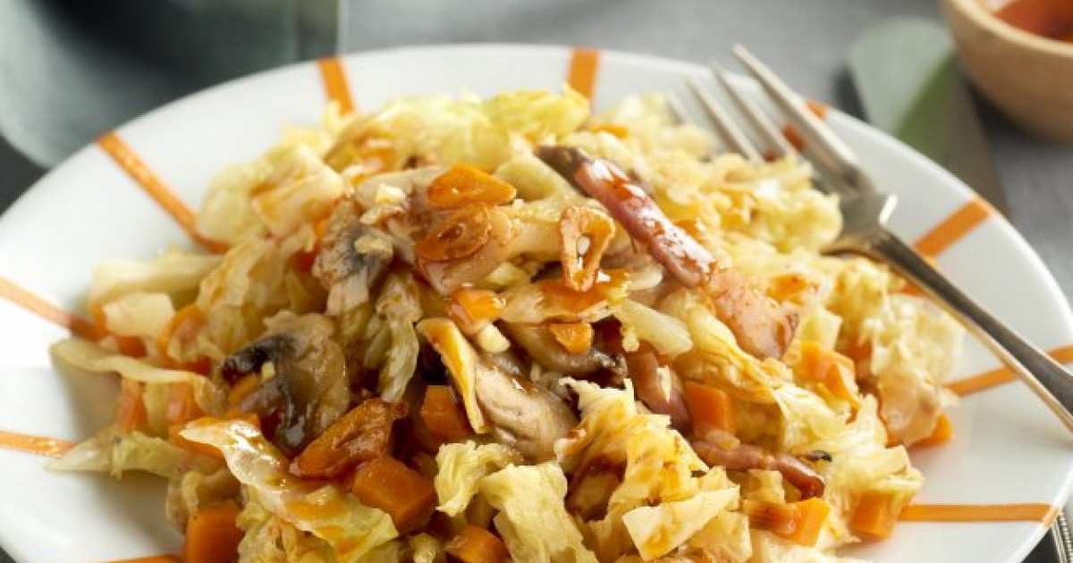 Col guisada en su jugo