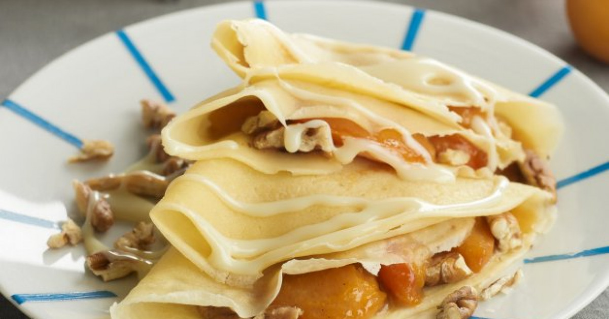 Crepes de Fruta con Nueces: Receta Fácil y Nutritiva