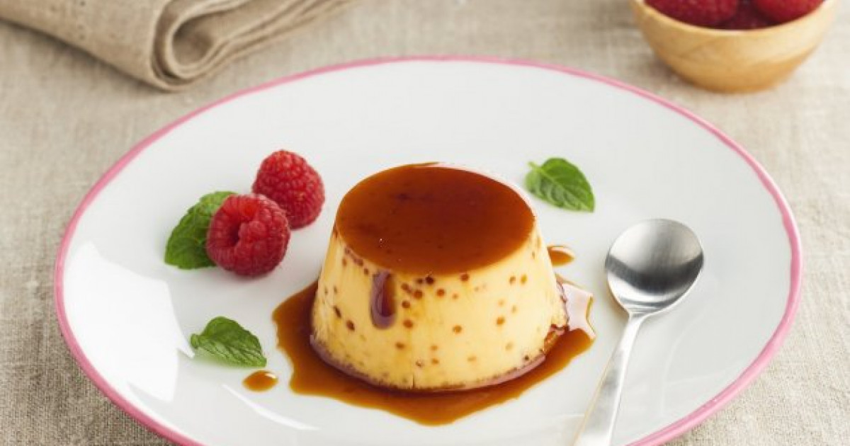 Flan de huevo. Flan de huevo receta tradicional