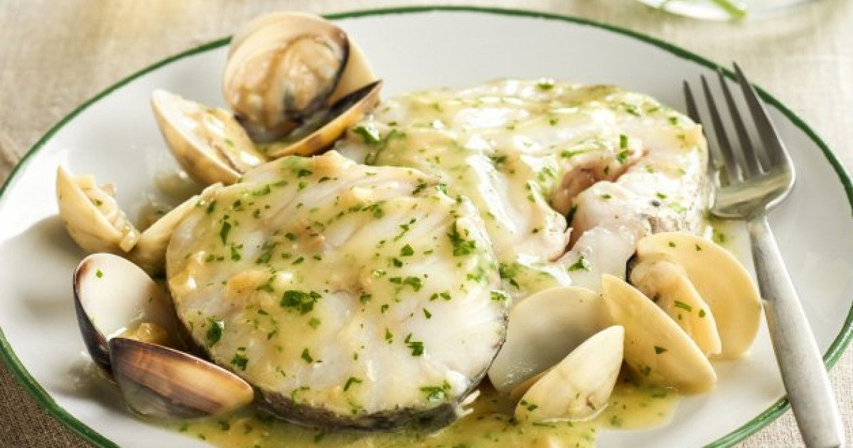 Merluza en salsa verde