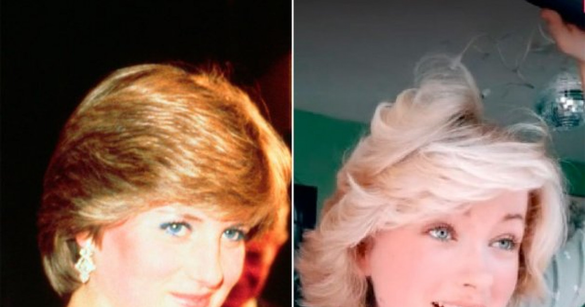 Lady Di tiene una doble en Tik Tok: Rosa Van Rijn