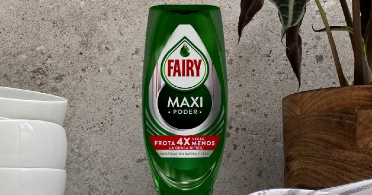 Descubre Fairy Maxi Poder, la nueva botella para aprovechar hasta la ...