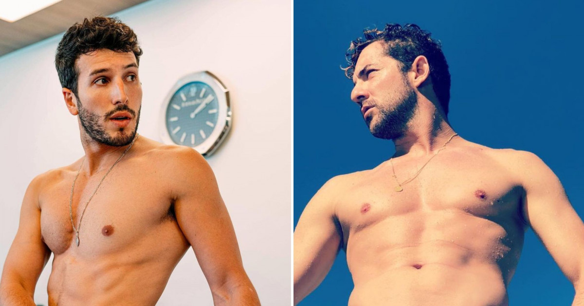 David Bisbal y Sebastián Yatra presumen de cuerpazos. "¿Quién gana?"