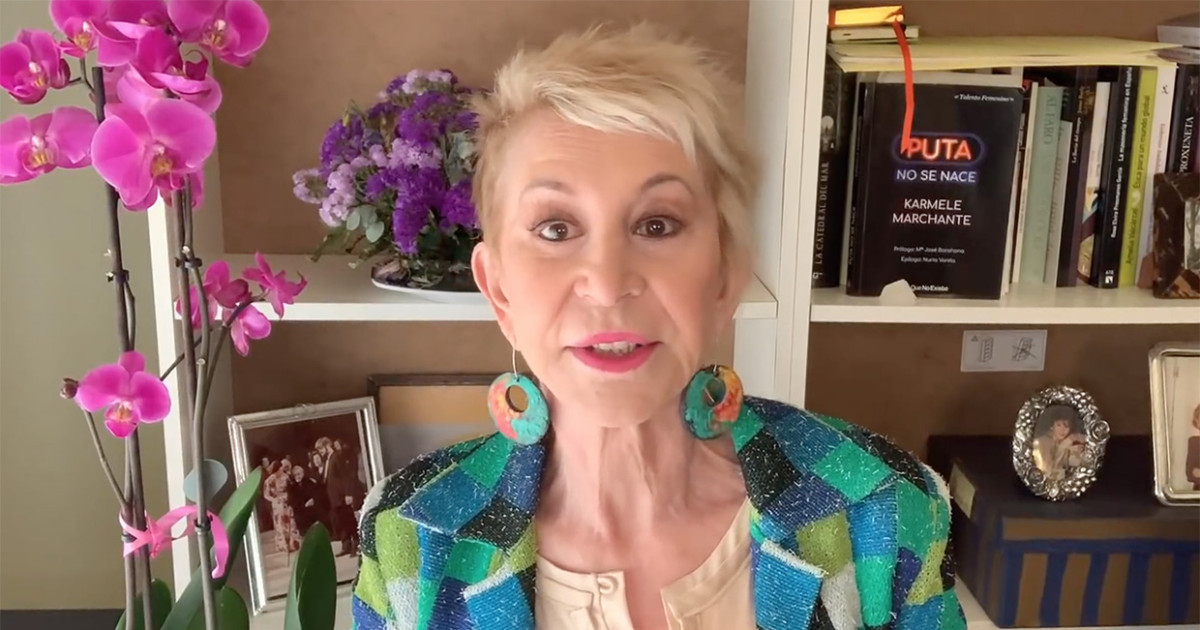 Karmele Marchante: "Mi segundo marido era un vago y me dejó sin un euro"