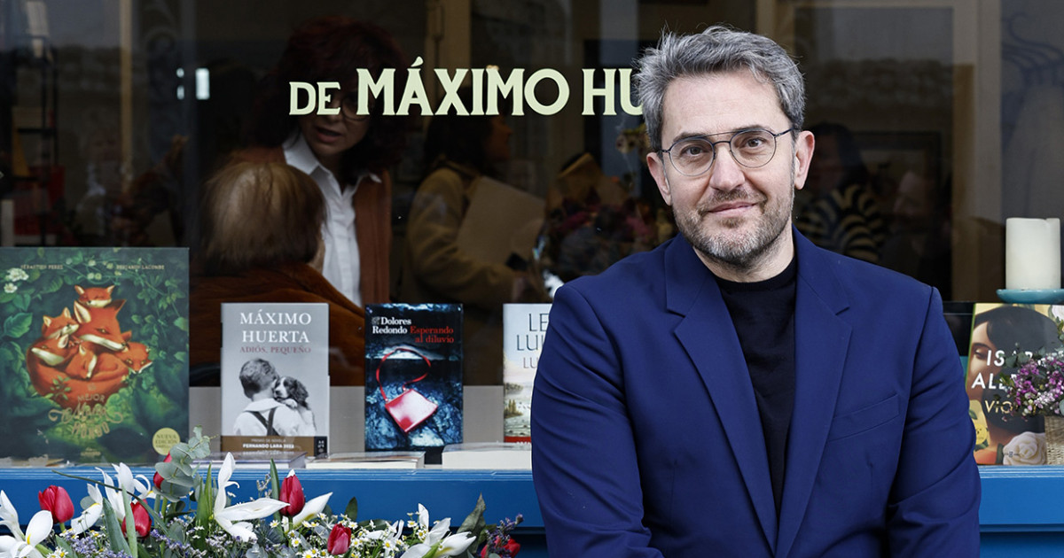 Máximo Huerta cumple el sueño de su vida