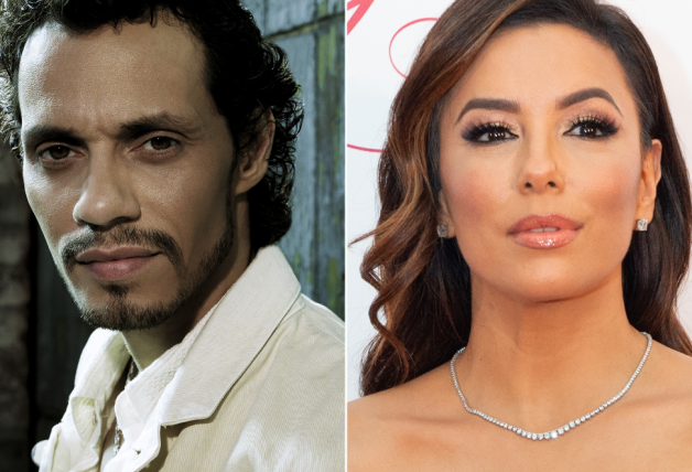 Marc Anthony y Eva Longoria, orgullosos padrinos de los Beckham