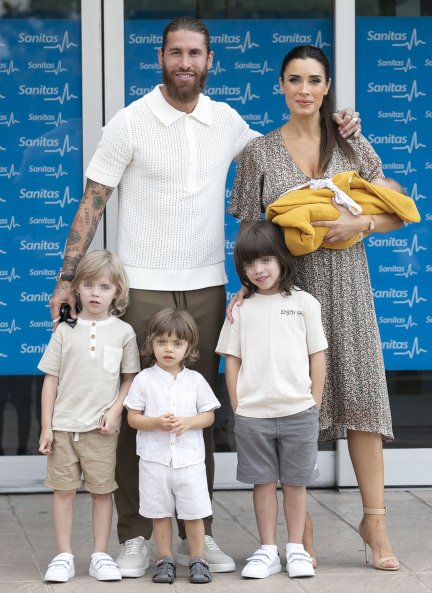 Pilar Rubio y Sergio Ramos nos presentan a su cuarto hijo