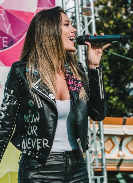 Lorena Gómez: así graba su nuevo disco