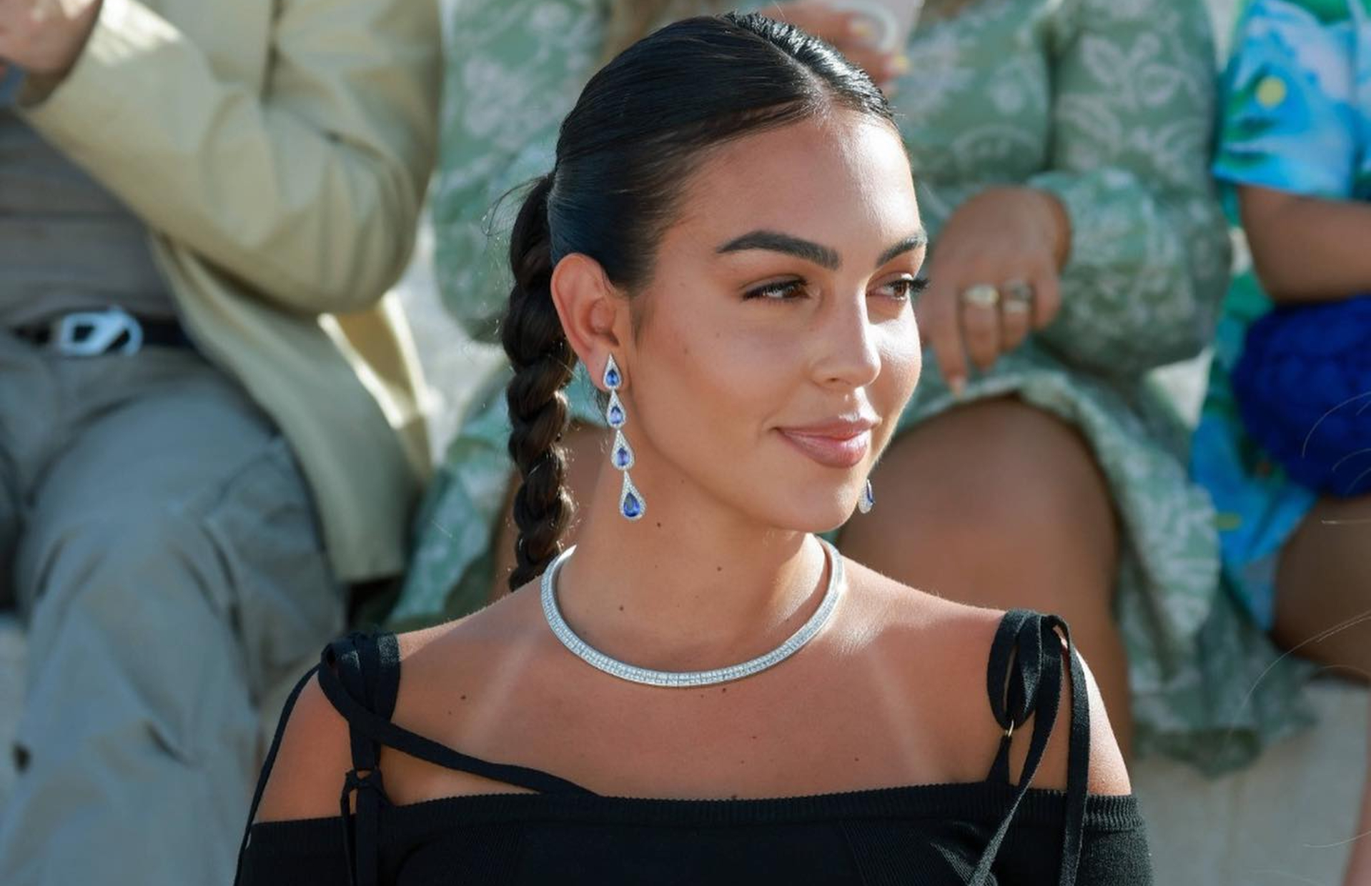 Georgina sorprende con su carísimo look ¡de más de 2 millones de euros!