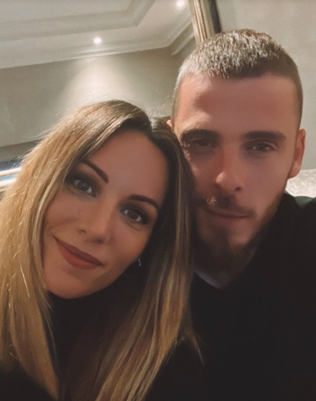 Edurne y David de Gea, acaramelados: así disfrutan con su hija Yanay
