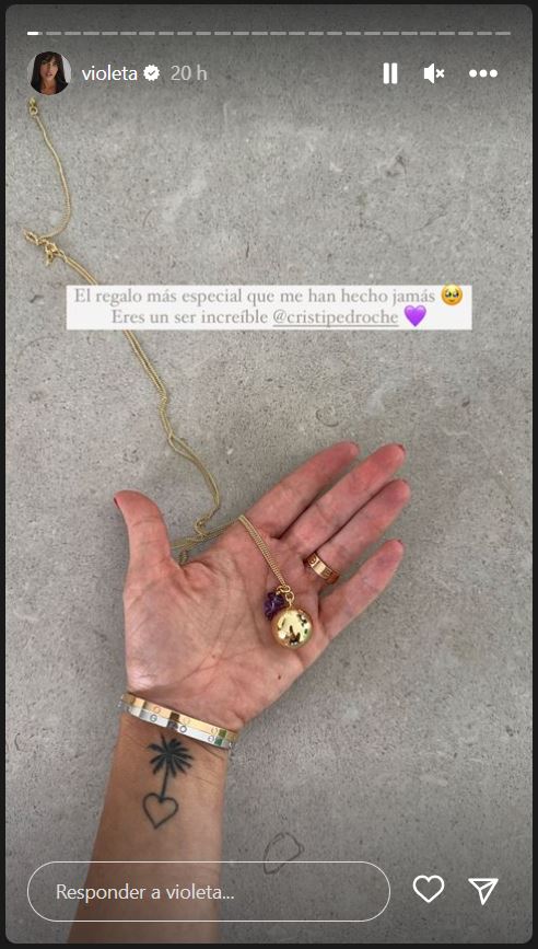 Cristina Pedroche le hace el regalo más especial a Violeta Mangriñán
