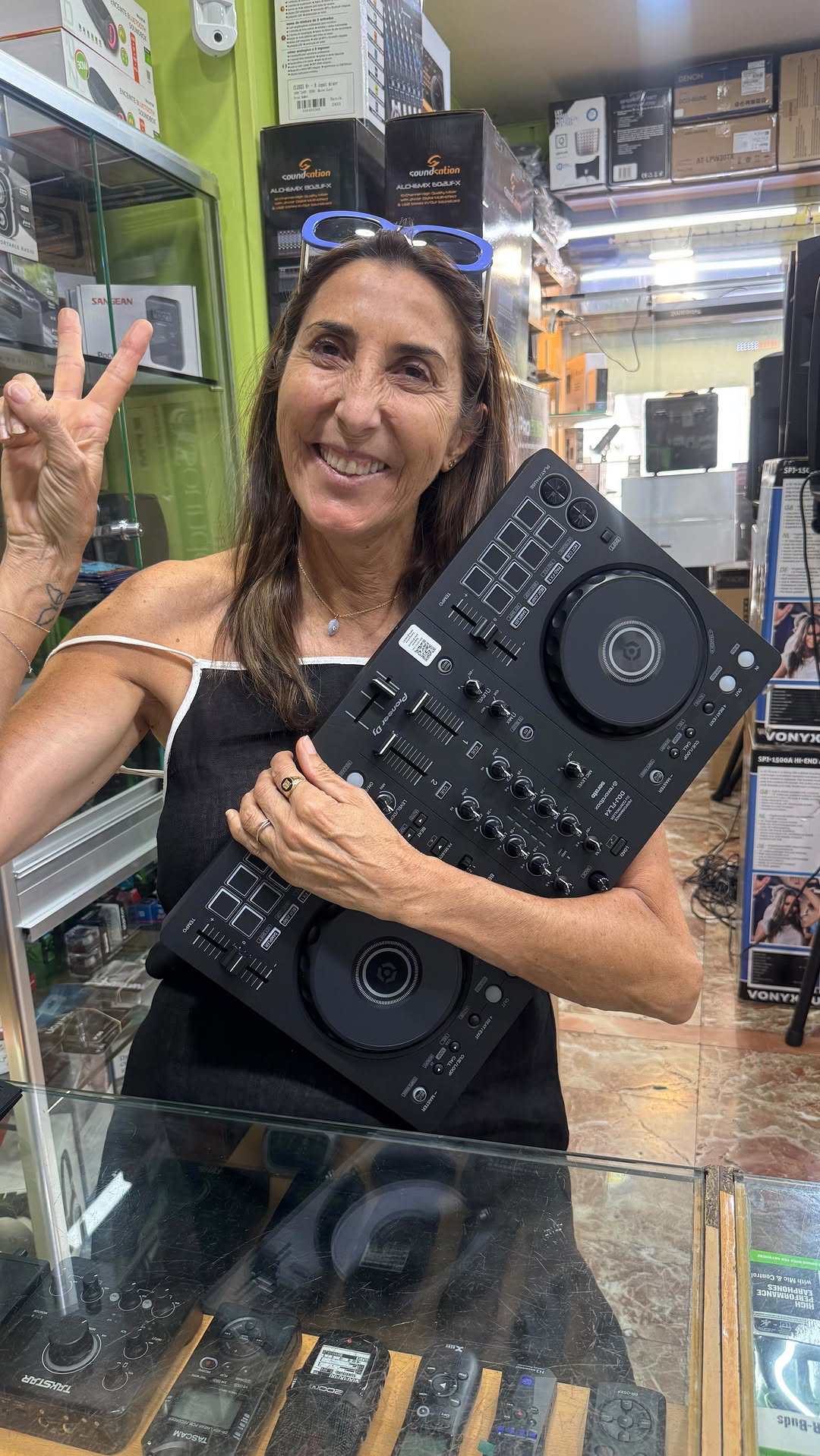 Paz Padilla: el vídeo de su divertido debut como DJ